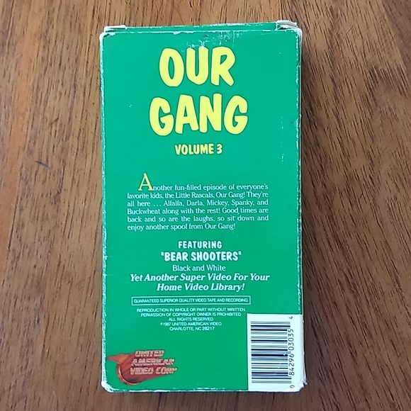 Media | Our Gang Vhs Tape | Poshmark